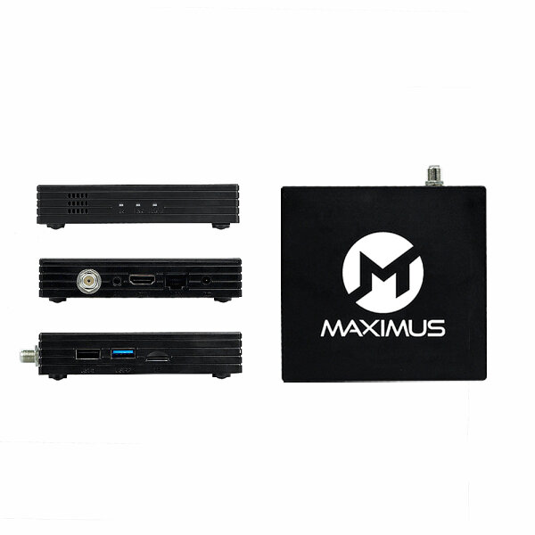 Maximus 5.0 - TV Receiver Wlan Box mit HDMI und Fernbedienung, 199,99